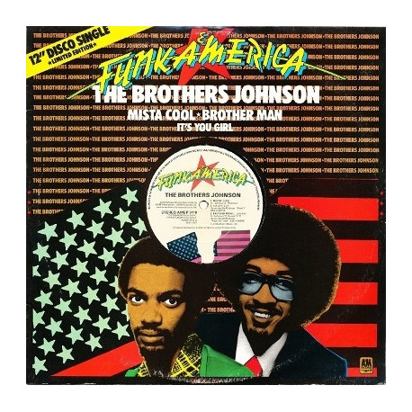 Brothers Johnson - Mista cool/Brother man/ It's you girl - Bus Stop Records